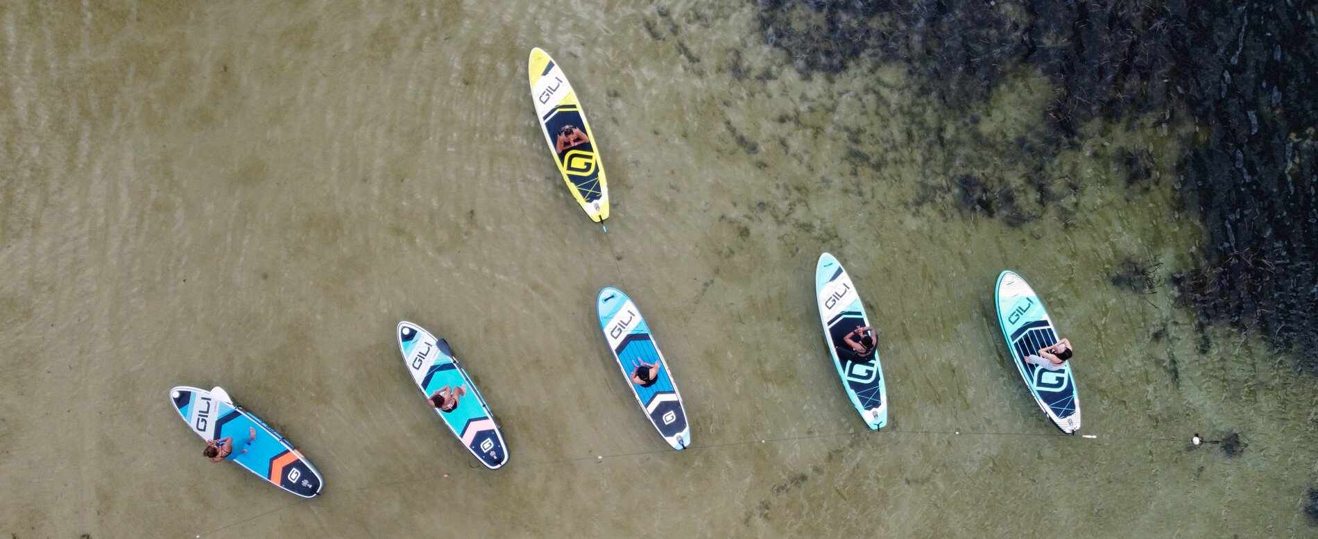 Paddle Board Sizing: SUP Size & Weight Chart | GILI Sports