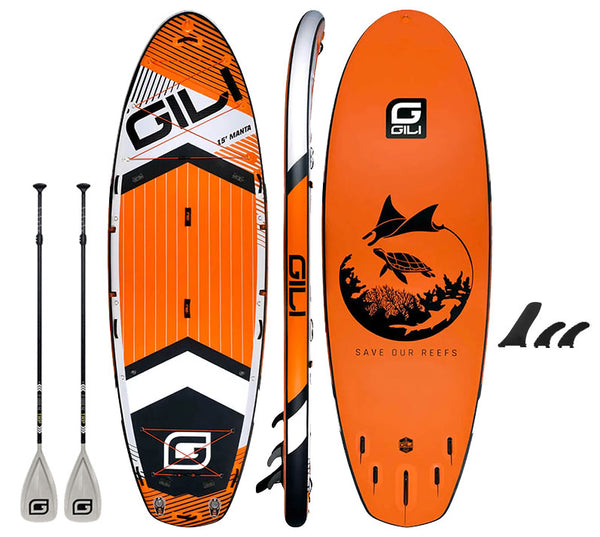12'/15' Manta SUP & Paddle Promo - GILI Sports