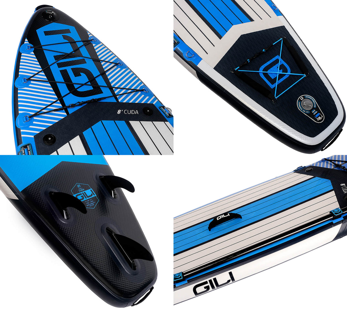 8' / 9' Cuda Inflatable Stand Up Paddle Board for Kids - GILI Sports