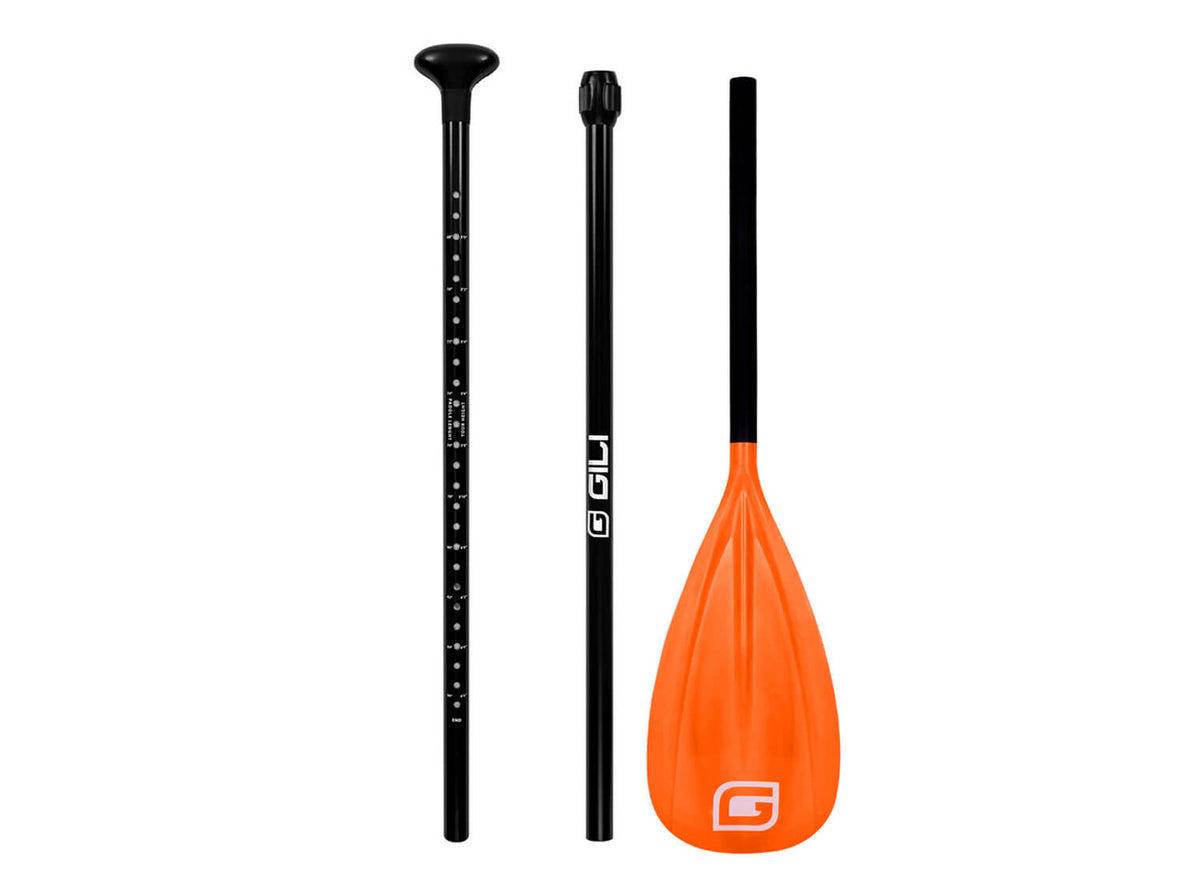 Aluminum 3-Piece Adjustable Travel Paddle - GILI Sports